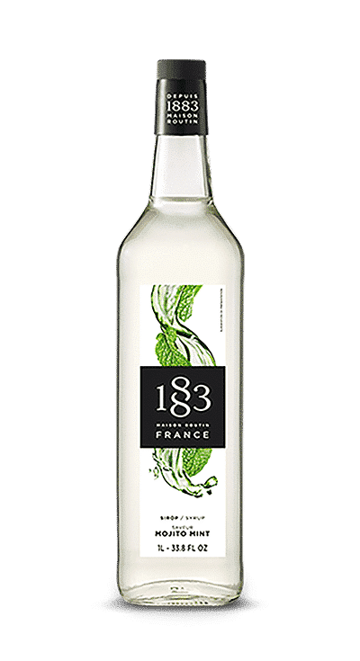 1883 Mojito Mint Syrup - Slojo | The Designer Drinks Company