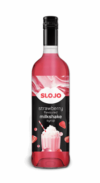 SloJo Strawberry Milkshake Syrup - Slojo | The Designer Drinks Company