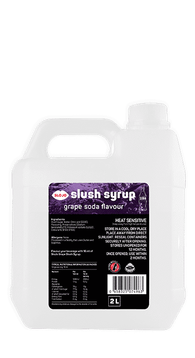 SloJo Grape Slush Syrup - Slojo | The Designer Drinks Company