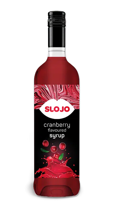 SloJo Cranberry Syrup - Slojo | The Designer Drinks Company