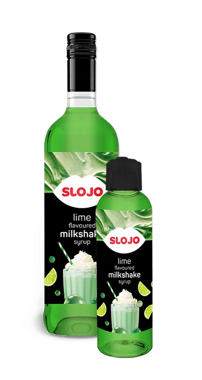Milkshake Syrups - Slojo | The Designer Drinks Company