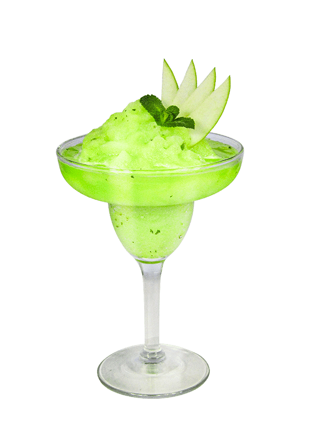 Apple, Melon & Mint Frozen Margarita - Slojo | The Designer Drinks Company