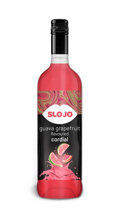 SloJo Guava Grapefruit Cordial - Slojo | The Designer Drinks Company