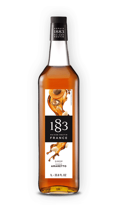 1883 Amaretto Syrup - Slojo | The Designer Drinks Company