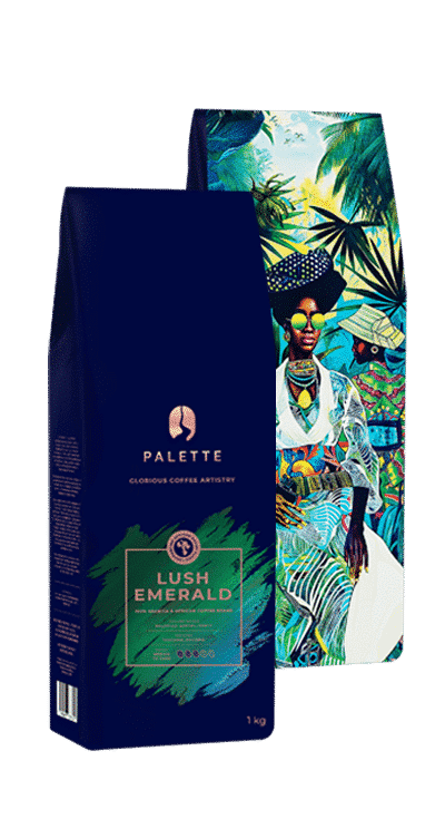 Palette Coffee Lush Emerald Beans - Slojo | The Designer Drinks Company
